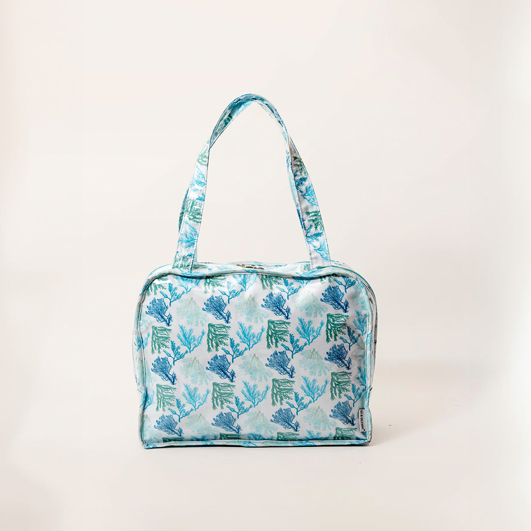 Aqua Coral Cosmetic Bag 3 x Set (SAVE R100) Overnight, Large, Small ...